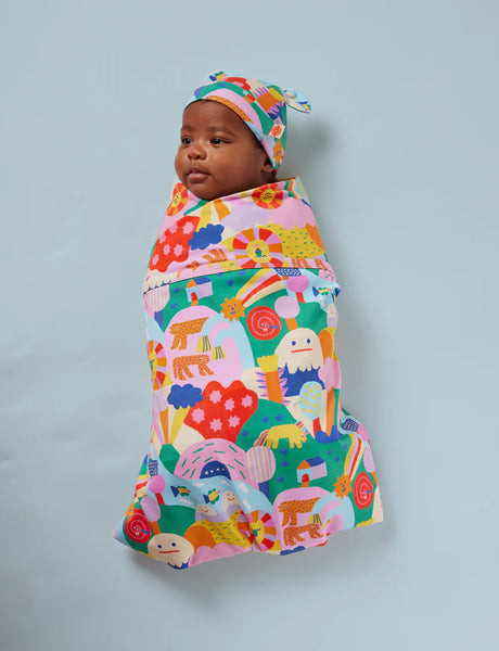 Rainbow Valley Baby Wrap by Halcyon Nights – Mochi Kids