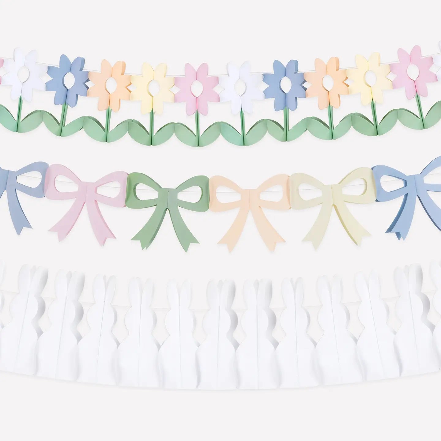 Bunny Paper Garland Set by Meri Meri – Mochi Kids