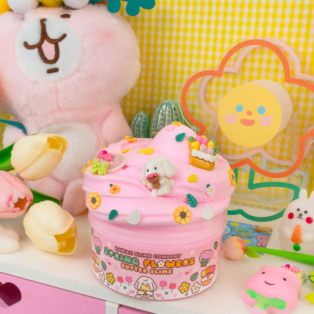 Spring Flowers Butter Slime by The Kawaii Company – Mochi Kids