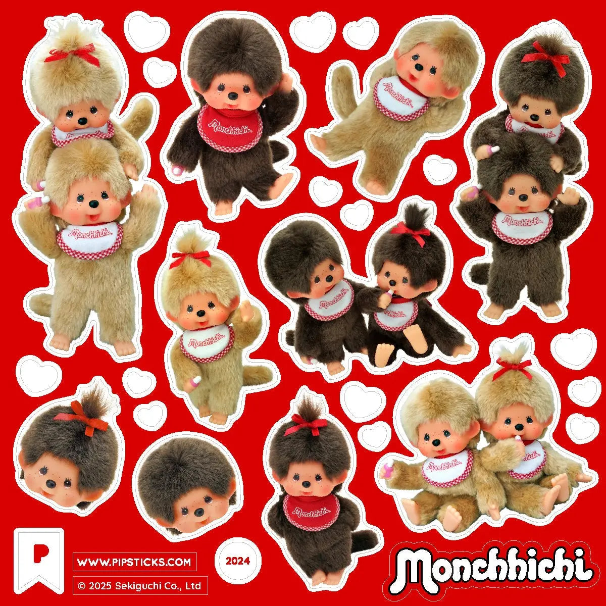 Monchhichi Mix & Match by Pipsticks – Mochi Kids