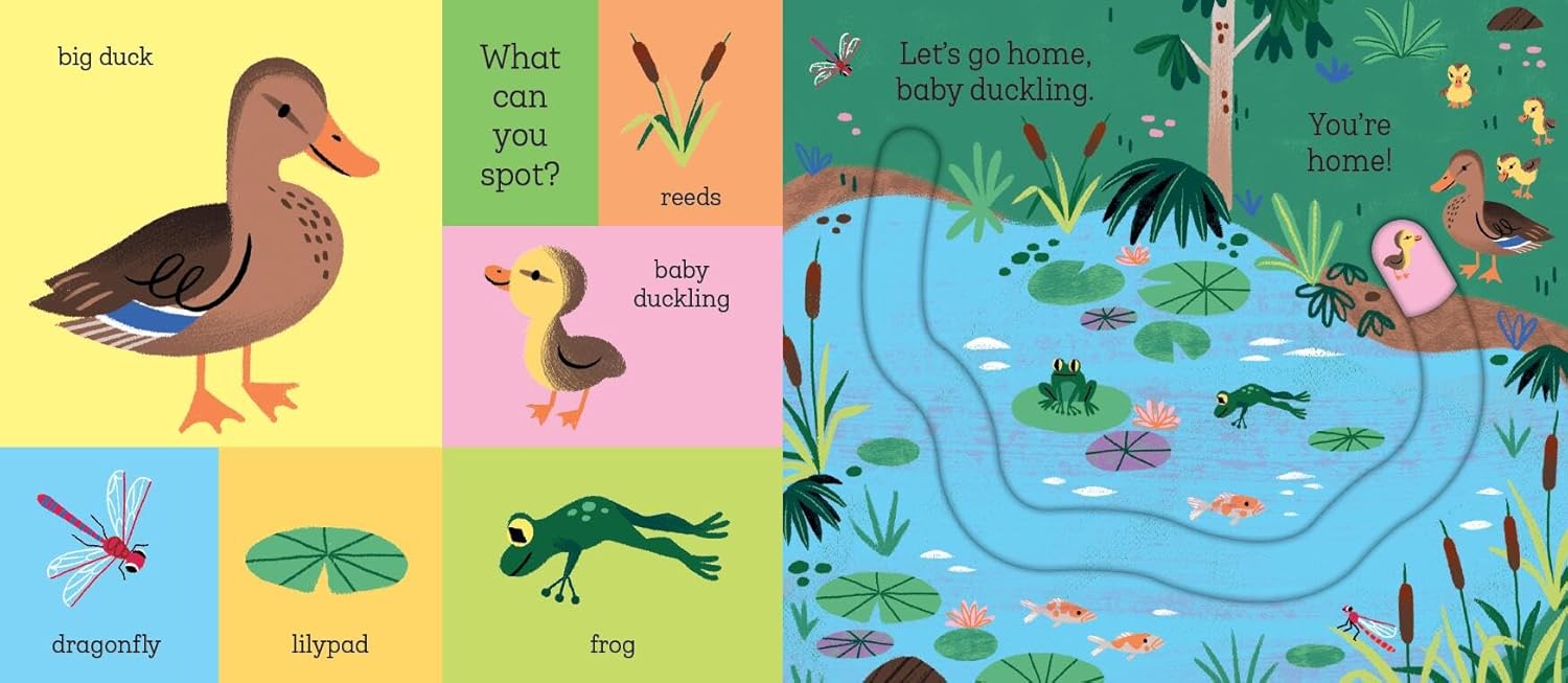 Let's Go Home, Baby Chick Board Book by Carolina Búzio – Mochi Kids