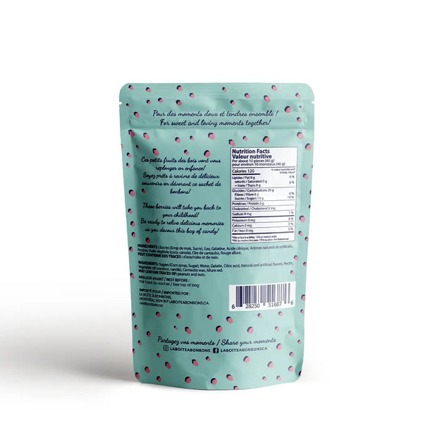 Raspberries Gummies by La boîte à bonbons – Mochi Kids