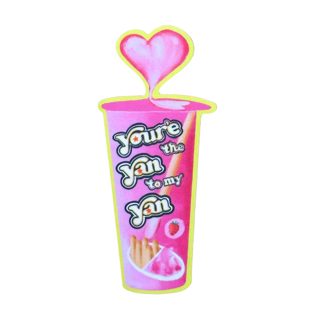You're the Yan To My Yan Sticker – Mochi Kids