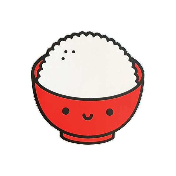 Rice Vinyl Sticker – Mochi Kids