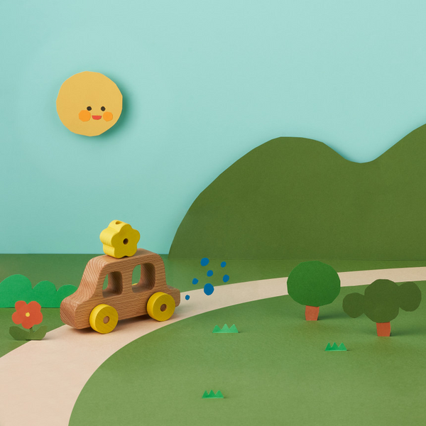 My Little Car Wooden Toy Car by Oioiooi – Mochi Kids